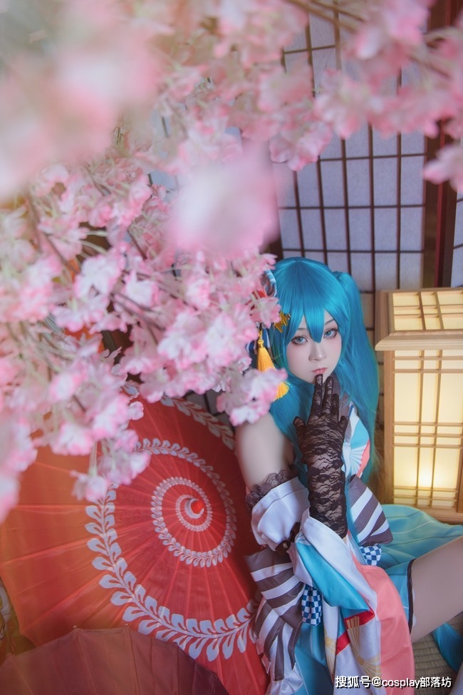 cos：公主殿下初音和服cos正片@酥乣是个屑 - Cosplay - 马哈鱼网