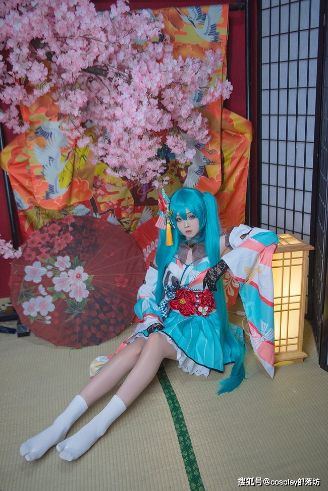 cos：公主殿下初音和服cos正片@酥乣是个屑 - Cosplay - 马哈鱼网
